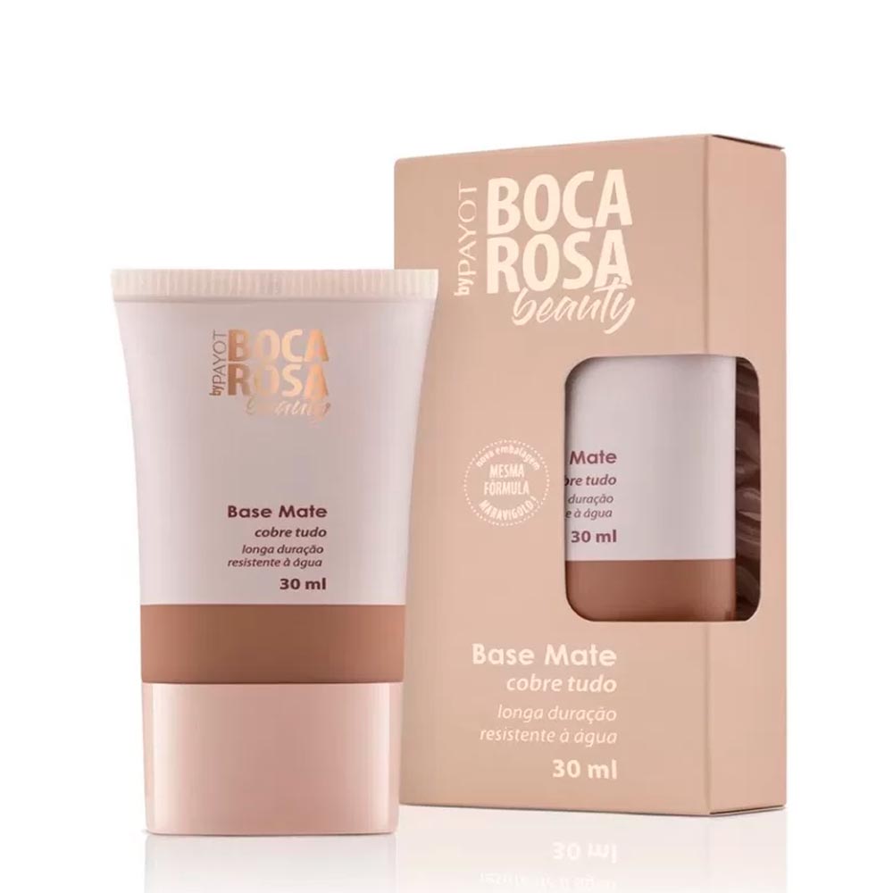 Base Matte Boca Rosa Beauty By Payot 9 Aline 30ml - Drogarias Pacheco