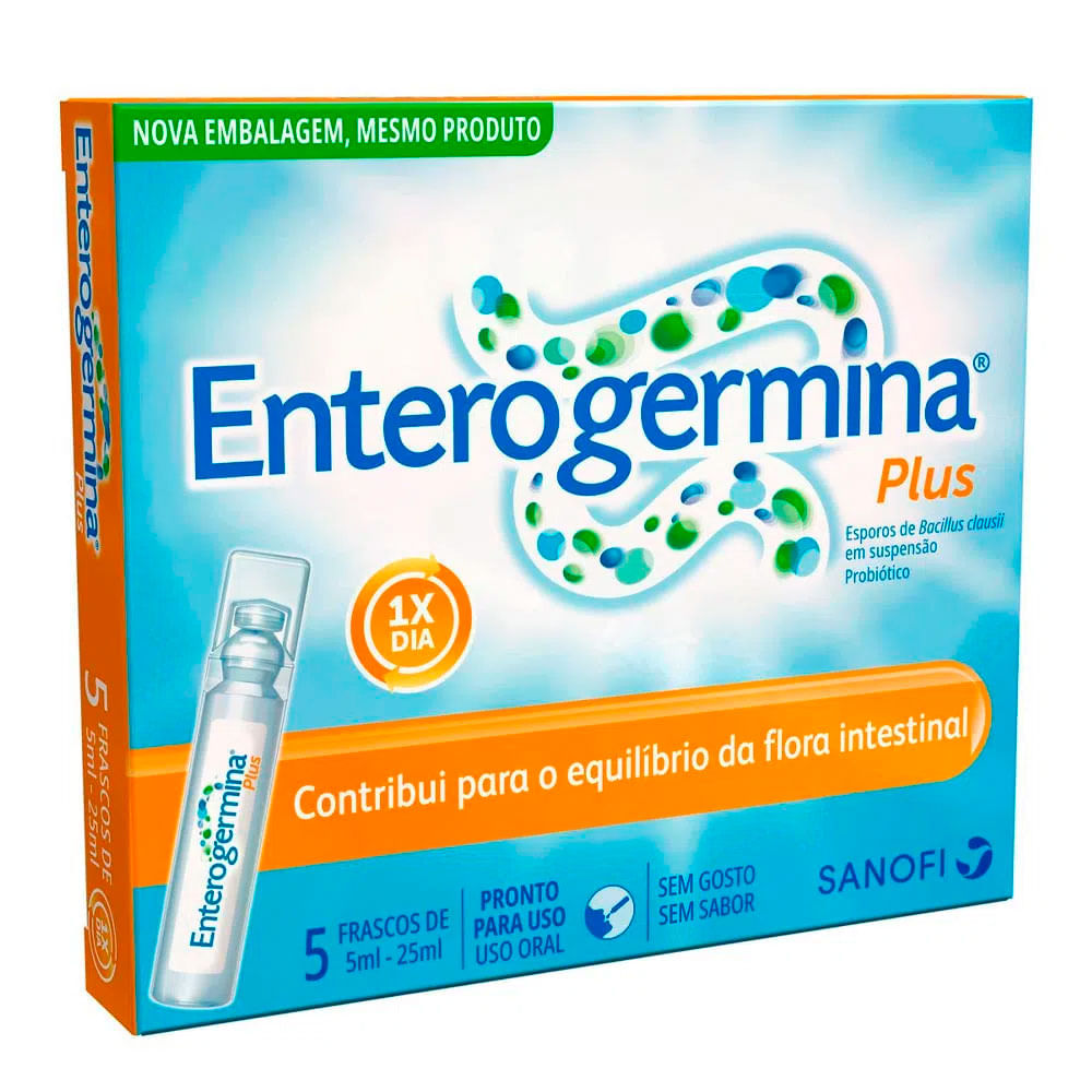 Kit Probiótico Enterogermina Adulto Sabor Laranja 9 Sachês ...