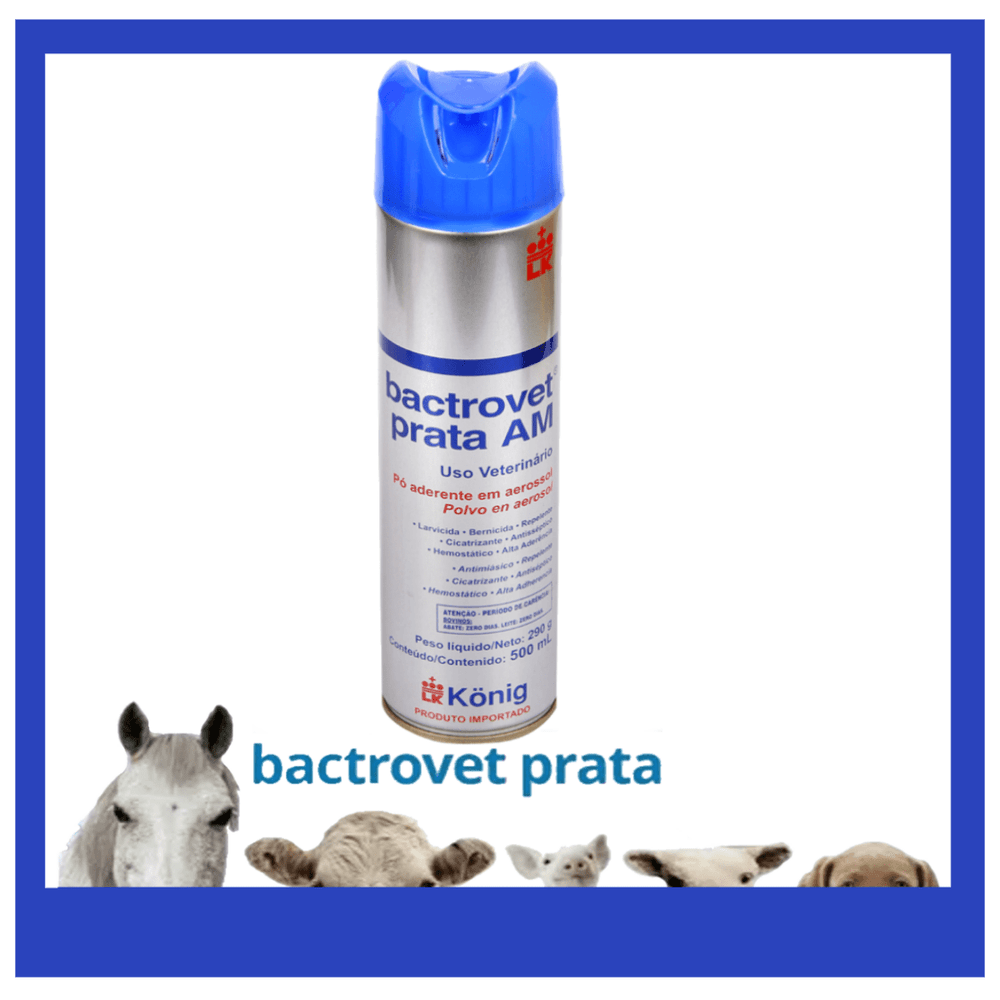 Bactrovet Prata Konig 500ml - Drogarias Pacheco