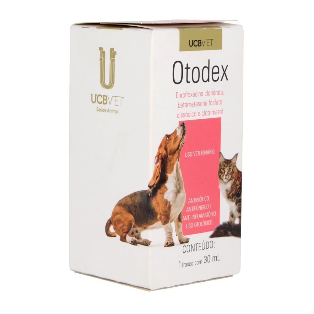Anti-Inflamatório Otodex UCBVET 30ml - Drogarias Pacheco