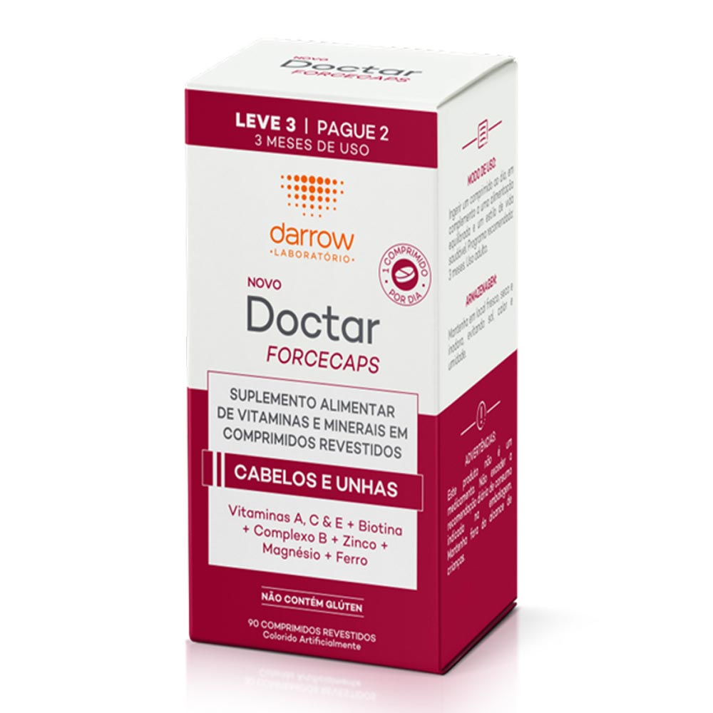 Doctar Forcecaps Darrow 90 Comprimidos - Drogarias Pacheco