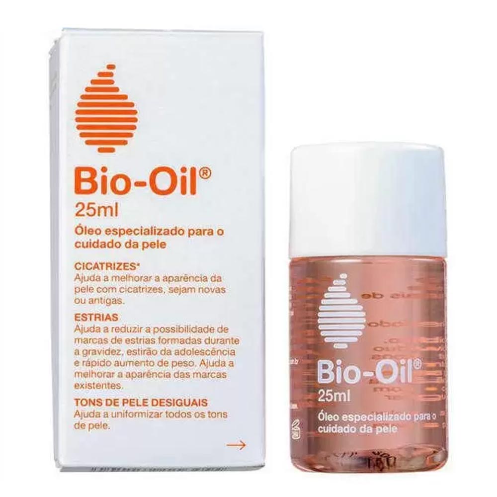 Óleo para Pele Bio-Oil Cicatrizes e Estrias 25ml - Drogarias Pacheco