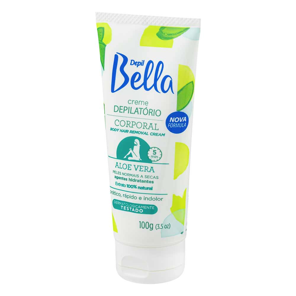Creme Depilatório Corporal Depil Bella Aloe Vera 100g - Drogarias Pacheco