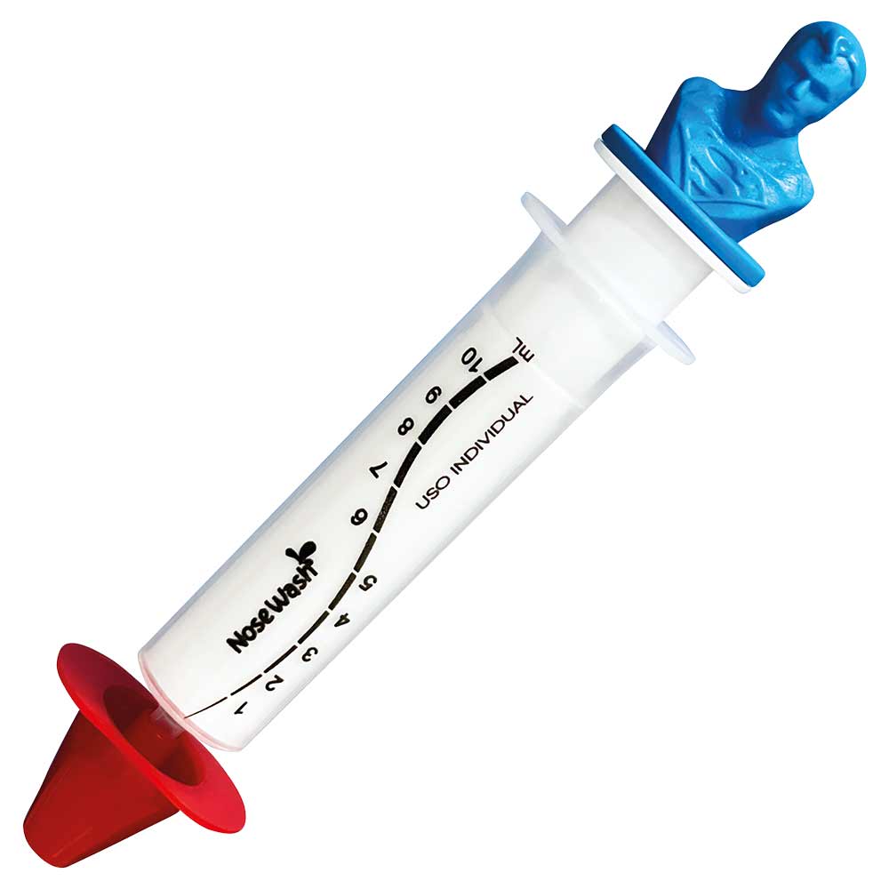 Dispositivo Para Lavagem Nasal Infantil Super Man Nosewash 1 Unidade - Drogarias Pacheco