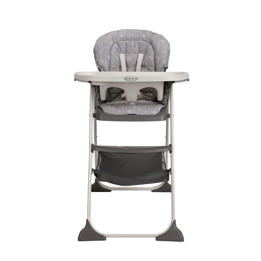 Cadeira de Alimentação Infantil Slim Snacker Cinza - Graco - Drogarias ...