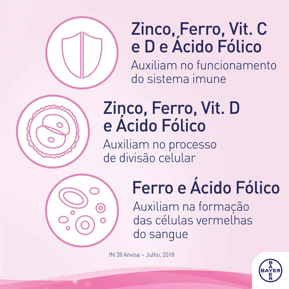 Suplemento Alimentar Natele Pré Concepção Bayer 28 Capsulas - Drogarias ...