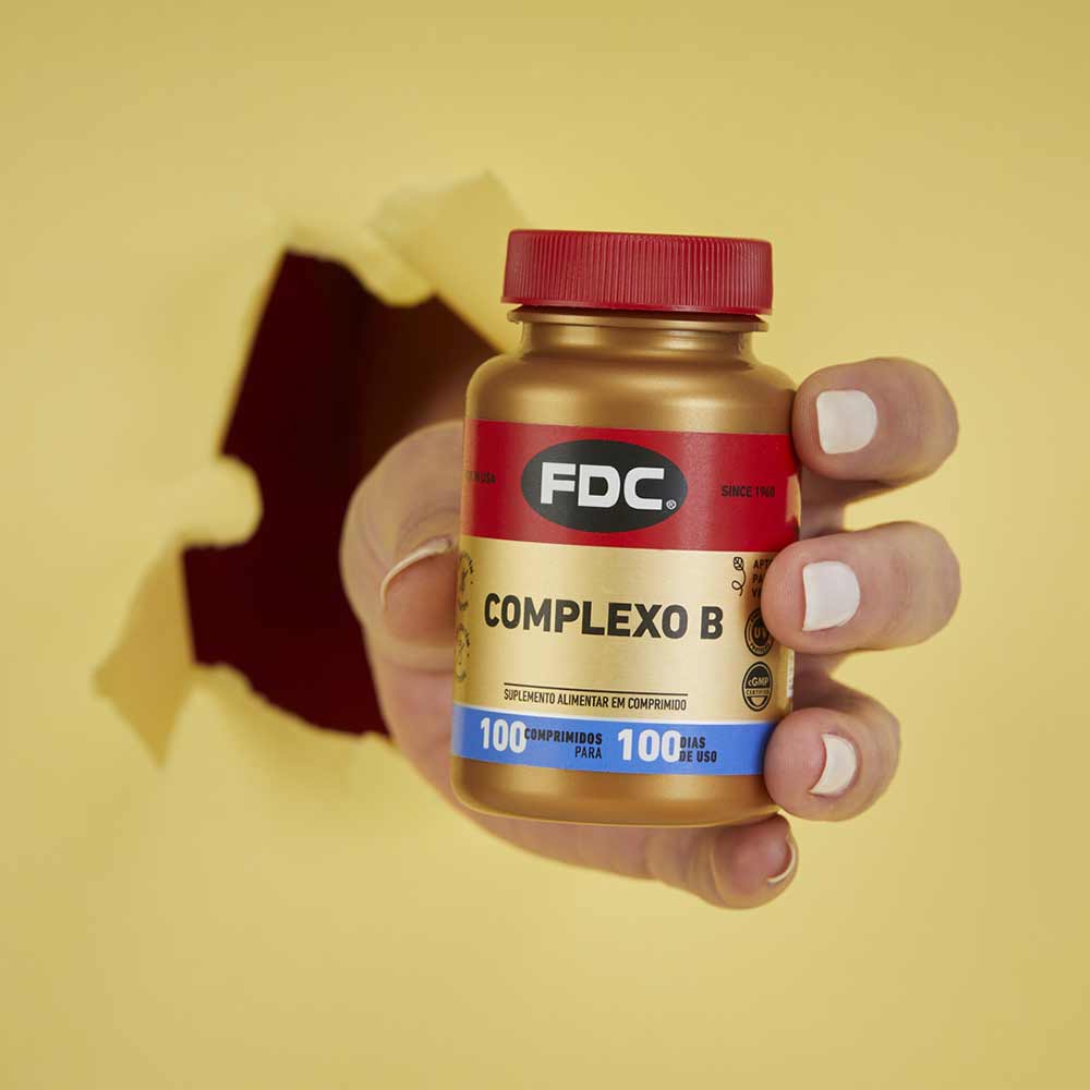 Suplemento Alimentar FDC Complexo B Vegano 100 Comprimidos - Drogarias ...