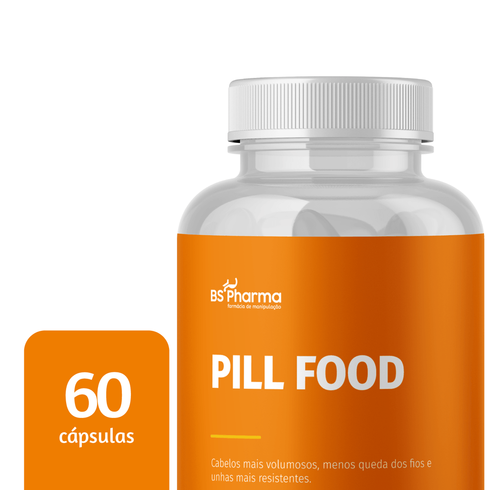 Pill Food Crescimento Capilar BS Pharma - Drogarias Pacheco