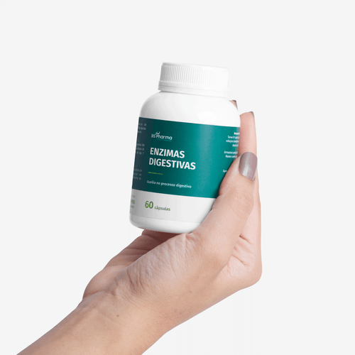 Enzimas Digestivas 60 Cápsulas 60 Cápsulas BS Pharma - Drogarias Pacheco