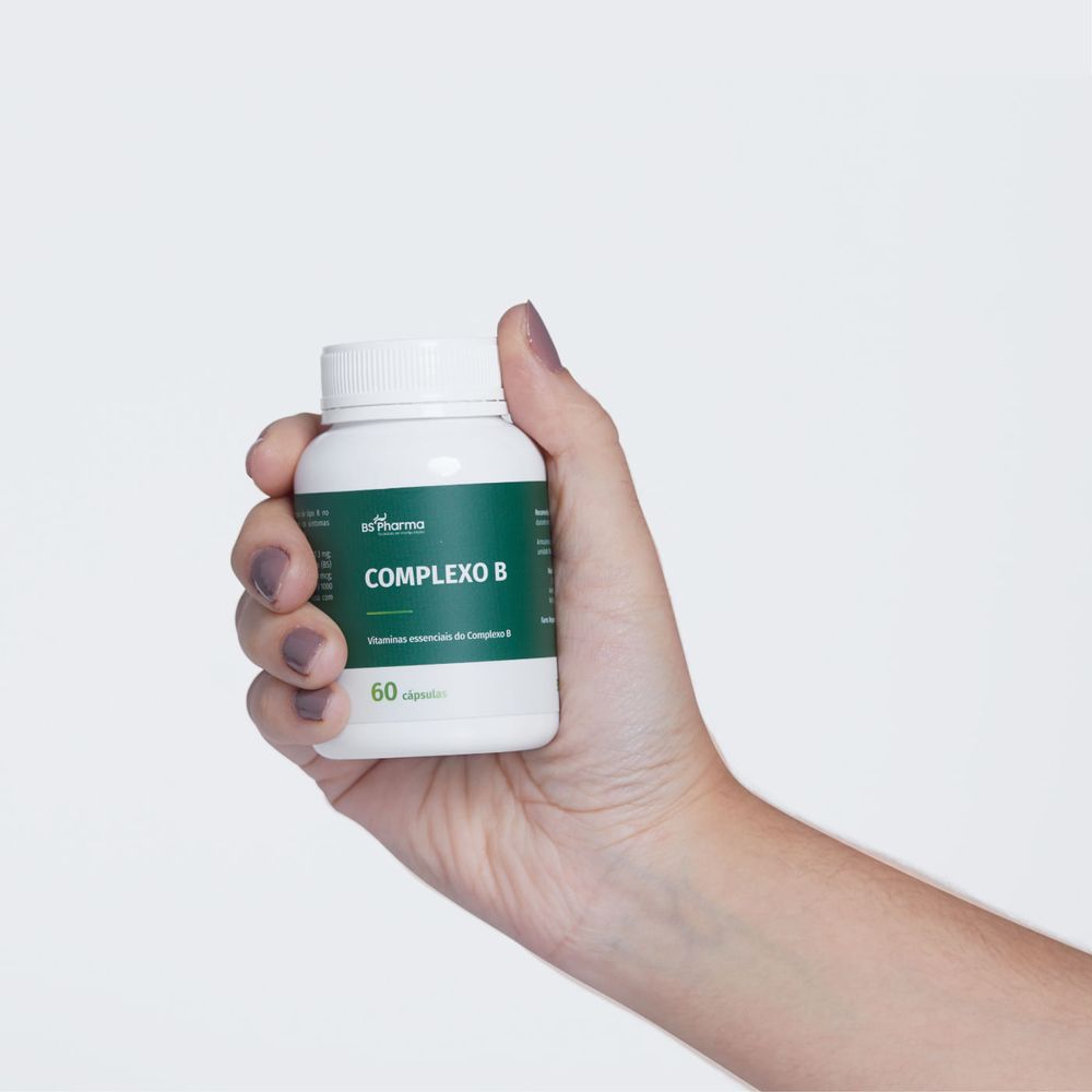 Complexo B 60 Cápsulas BS Pharma - Drogarias Pacheco