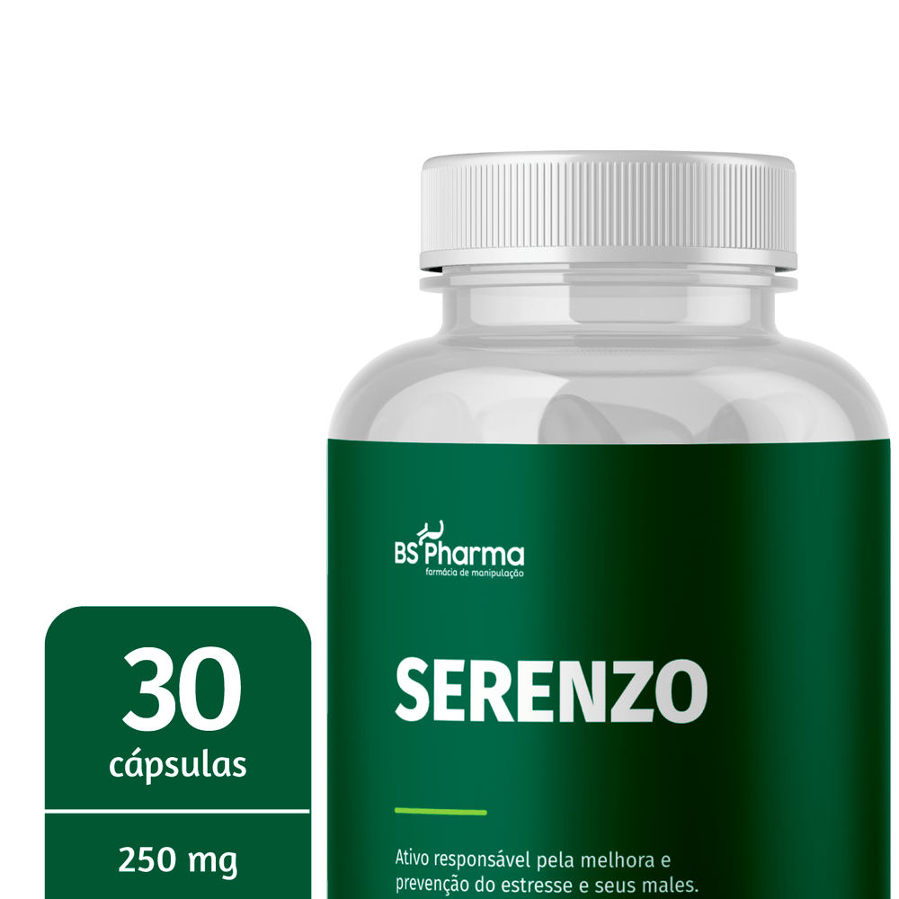 Serenzo 250 mg 30 Cápsulas BS Pharma - Drogarias Pacheco