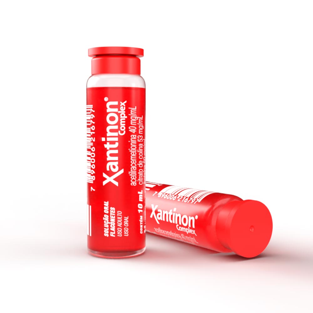 Xantinon Complex União Química 1 Flaconete 10ml - Drogarias Pacheco