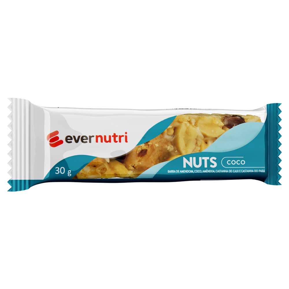Barra De Nuts Ever Nutri Coco 30g - Drogarias Pacheco