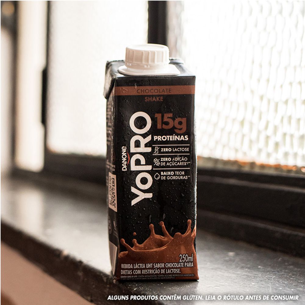 Bebida Láctea UHT YoPRO Chocolate 15g de proteínas 250ml - Drogarias ...