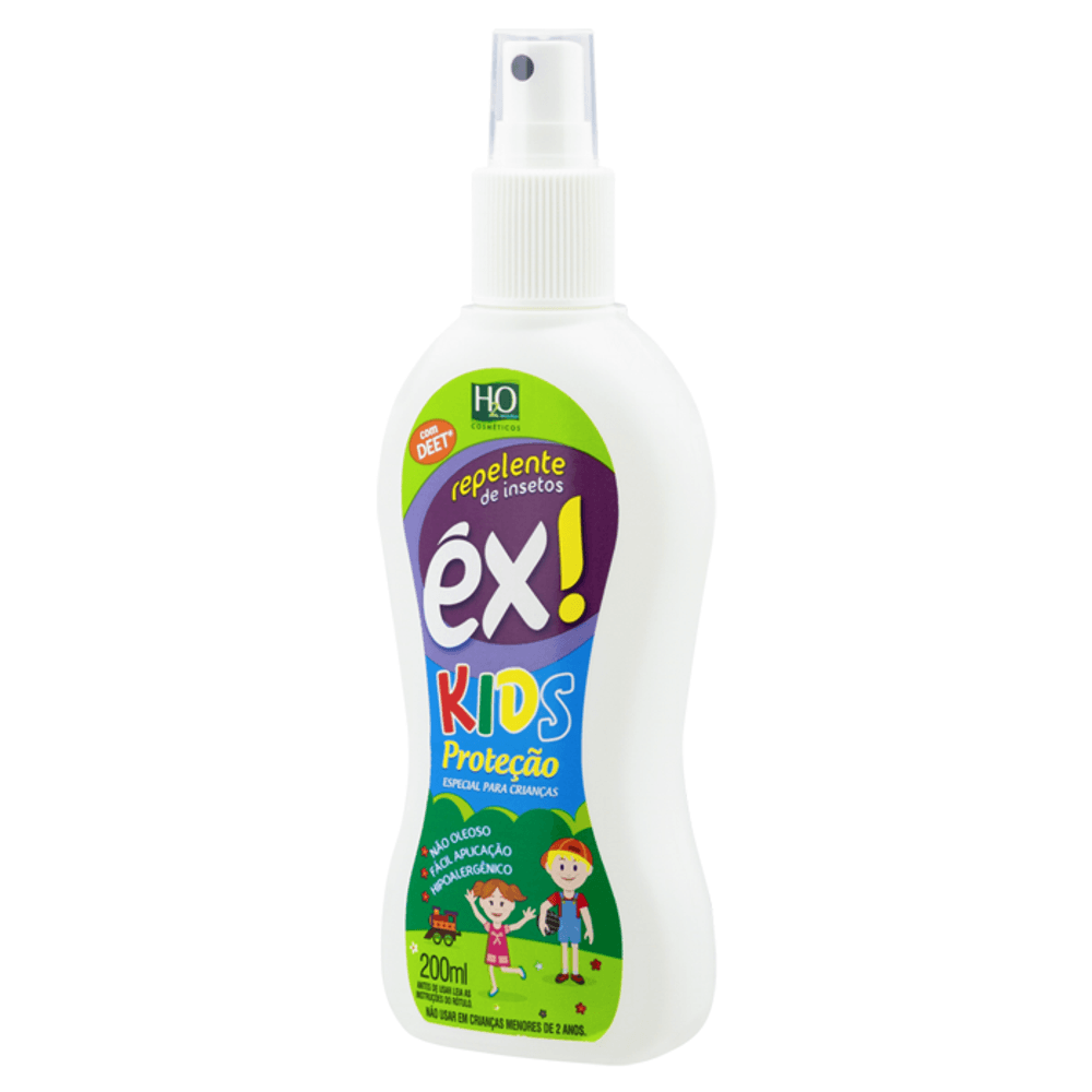 Repelente H2o Evolution Ex! Kids 200ml Spray - Drogarias Pacheco