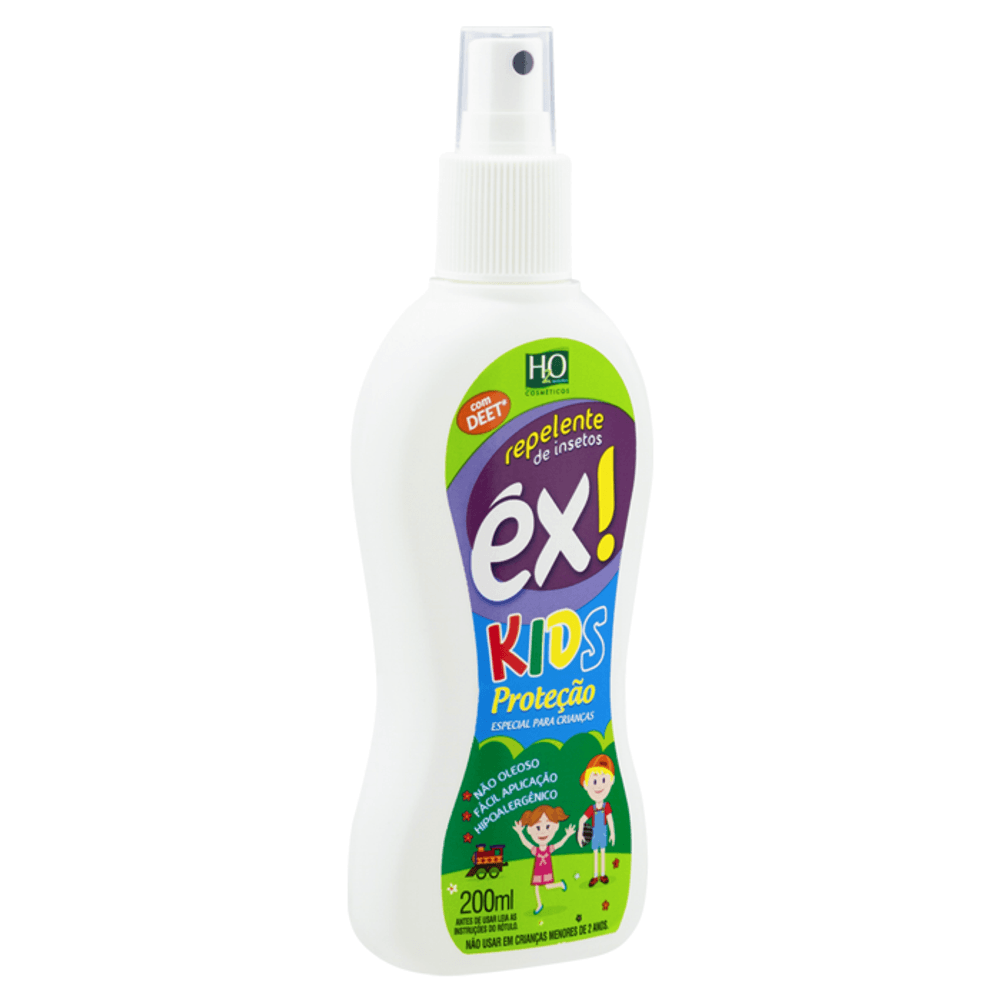 Repelente H2o Evolution Ex! Kids 200ml Spray - Drogarias Pacheco