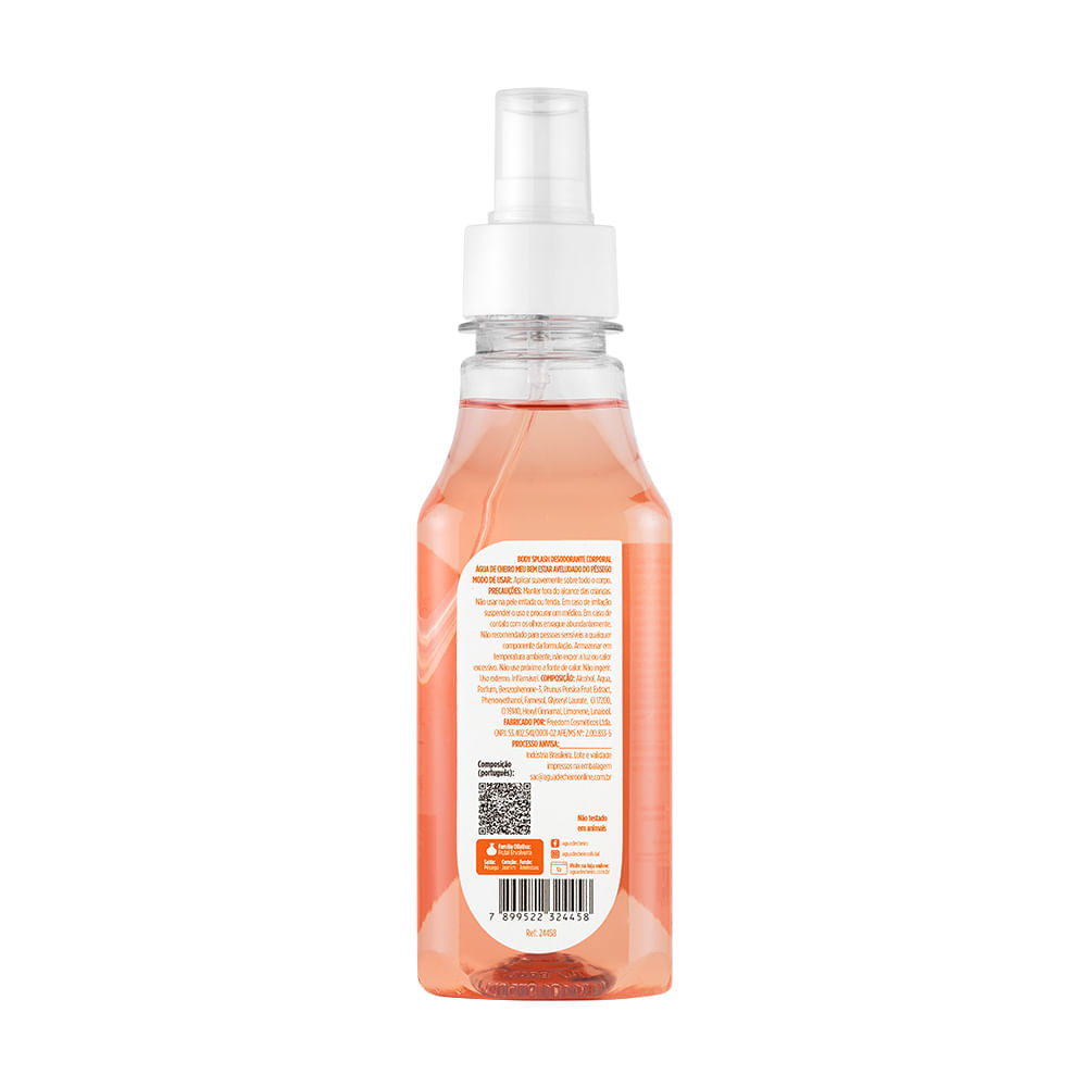 Body Splash Meu Bem Estar Aveludado do Pêssego 250ml - Drogarias Pacheco