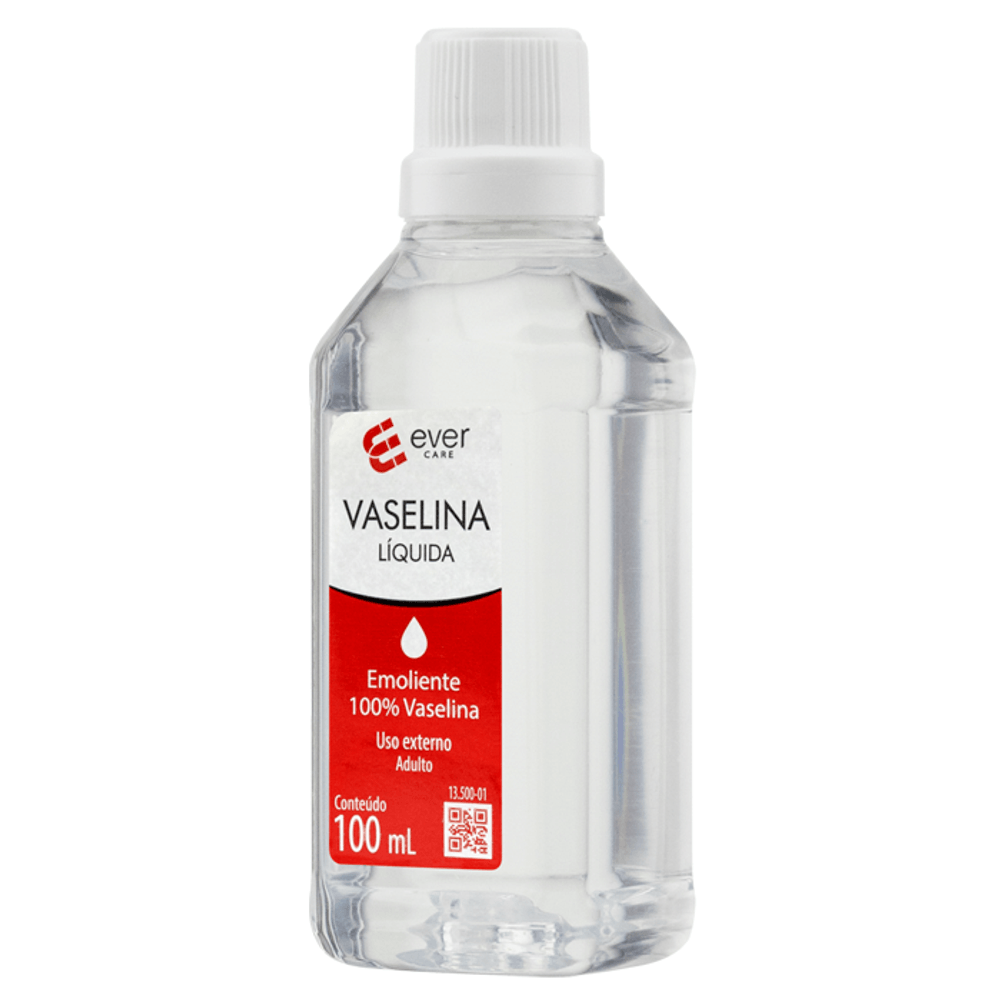 Vaselina Liquida Ever Care 100ml - Drogarias Pacheco
