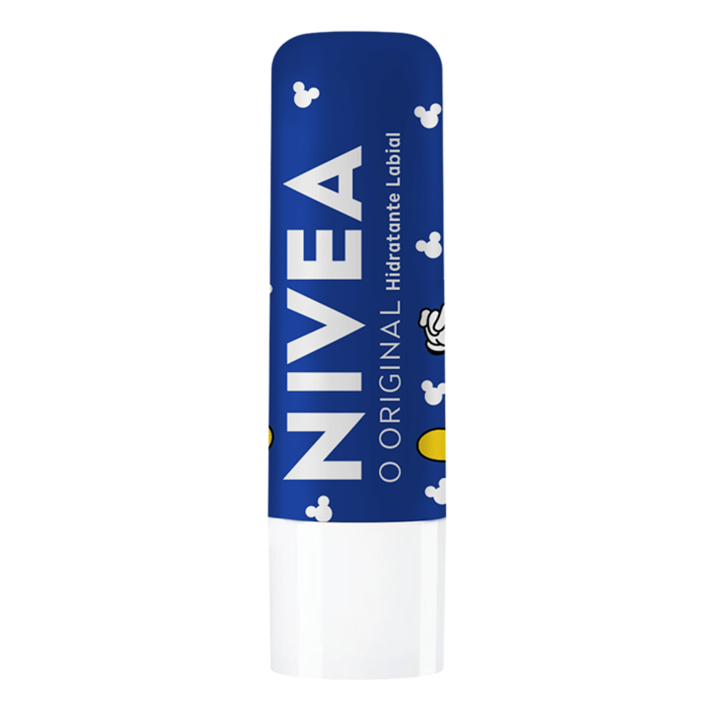 Hidratante Labial Nivea Mickey e Amigos Minnie Original 4,8g ...