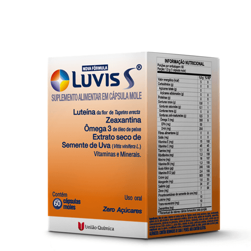 Suplemento Vitamínico Luvis 60 Cápsulas Gelatinosas - Drogarias Pacheco