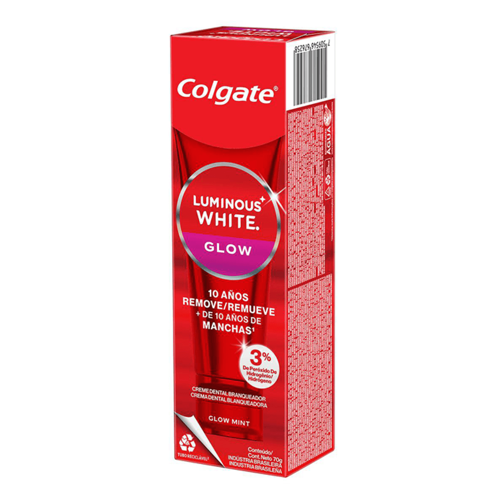 Pasta de Dente Colgate Luminous White Glow Mint 70g - Drogarias Pacheco