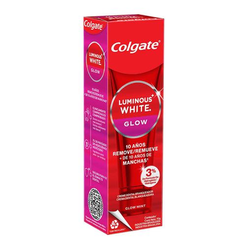 Pasta de Dente Colgate Luminous White Glow Mint 70g - Drogarias Pacheco