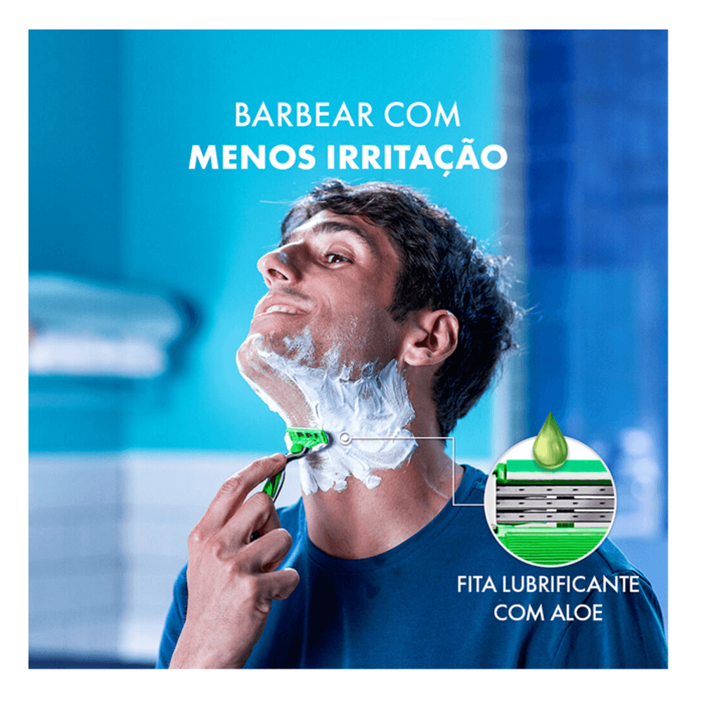 Carga Gillette Mach 3 Sensitive 16 Unidades - Drogarias Pacheco