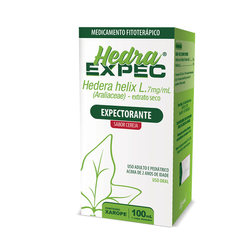 Expec Hedra 7mg/ml Legrand 100ml Xarope - Drogarias Pacheco