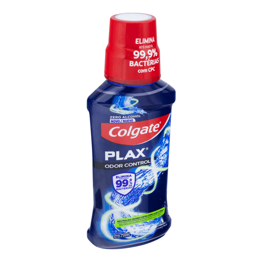 Enxaguante Bucal Colgate Plax Odor Control Zero Álcool 250ml ...