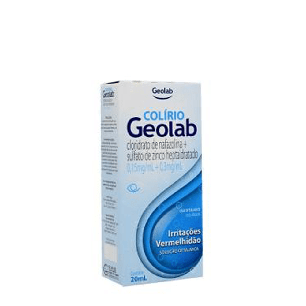 Colírio Geolab 20ml Solução Oftálmica - Drogarias Pacheco