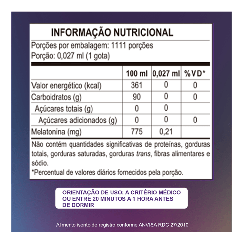 Melatonina Menta Melatonum Max 30ml Solução Gotas - Drogarias Pacheco