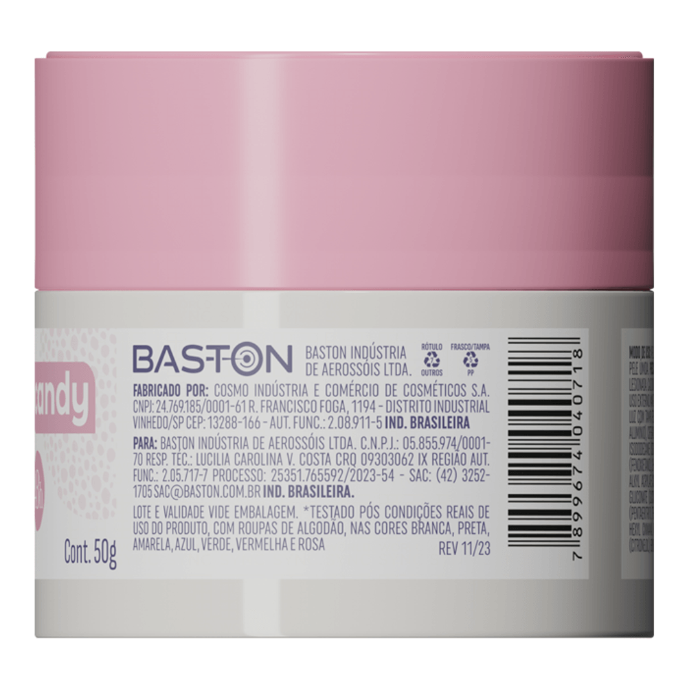 Desodorante Antitranspirante Creme Above Women Invisible Candy 50g - Drogarias Pacheco