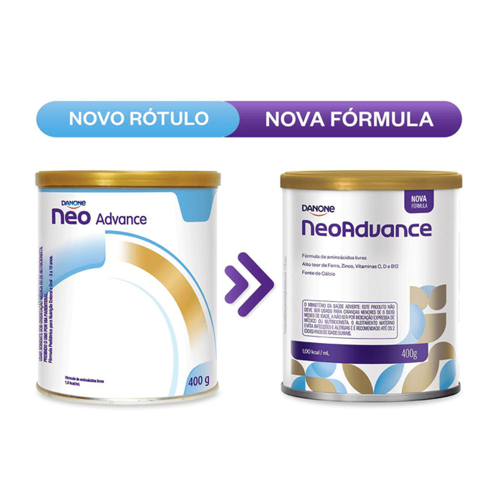Leite Neocate Advance Danone 400g - Drogarias Pacheco