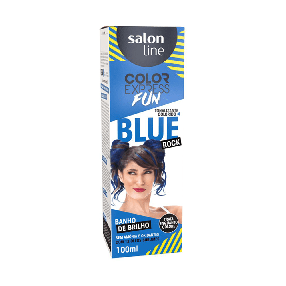 Tonalizante Colorido Azul Salon Line Color Express 100ml - Drogarias ...