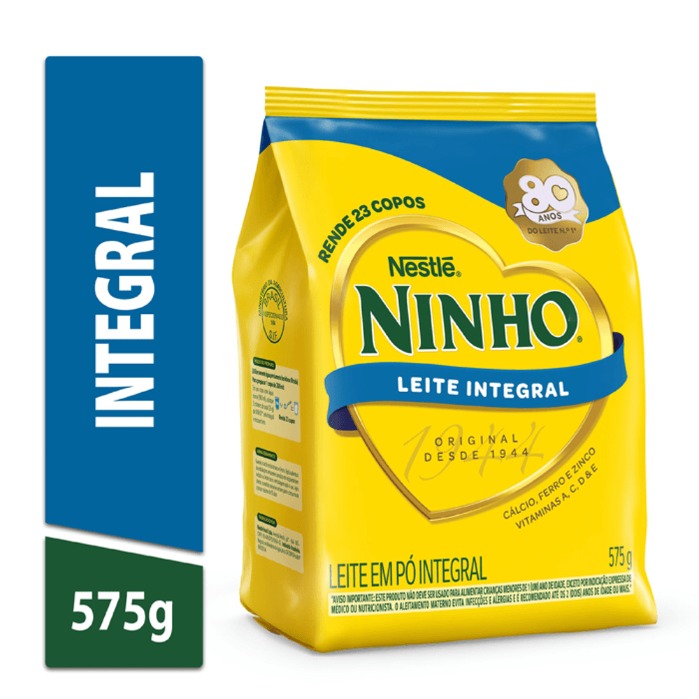 Leite em Pó Ninho Integral 575g - Drogarias Pacheco