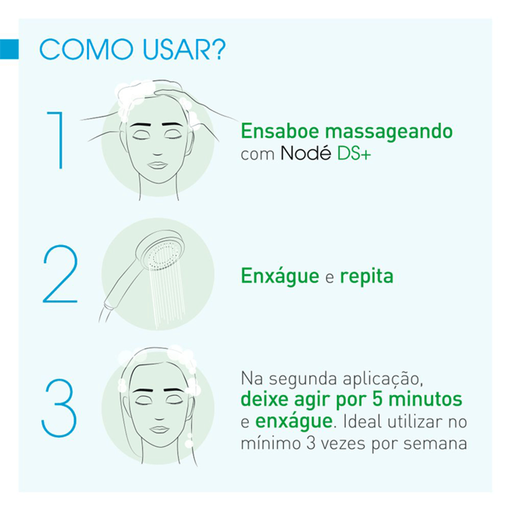 Shampoo Intensivo Anticaspa Bioderma Nodé DS+ 125ml - Drogarias Pacheco