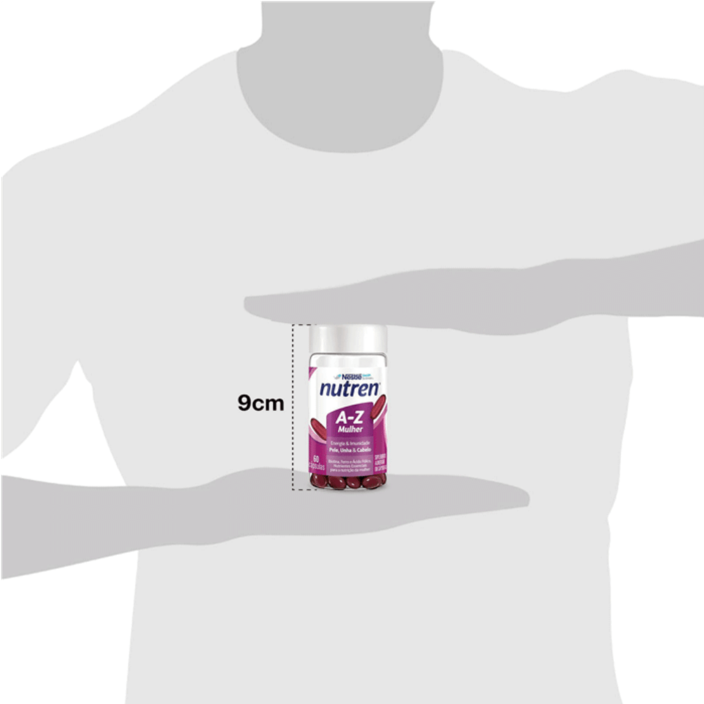Complemento Alimentar Nutren A-Z Mulher 60 Cápsulas - Drogarias Pacheco