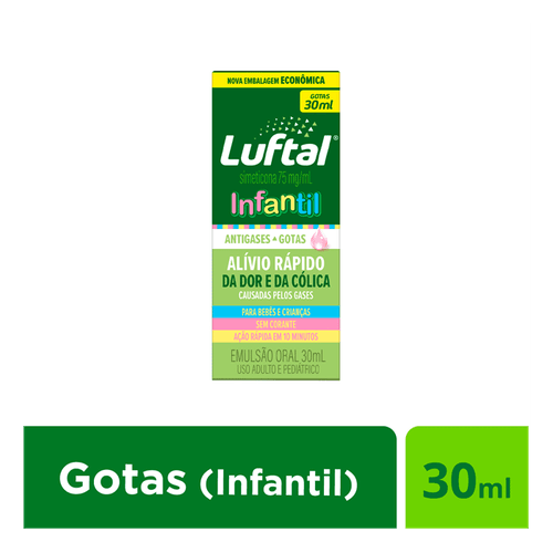 Luftal 75mg/mL Reckitt Benckiser 1 Frasco com 30mL - Drogarias Pacheco
