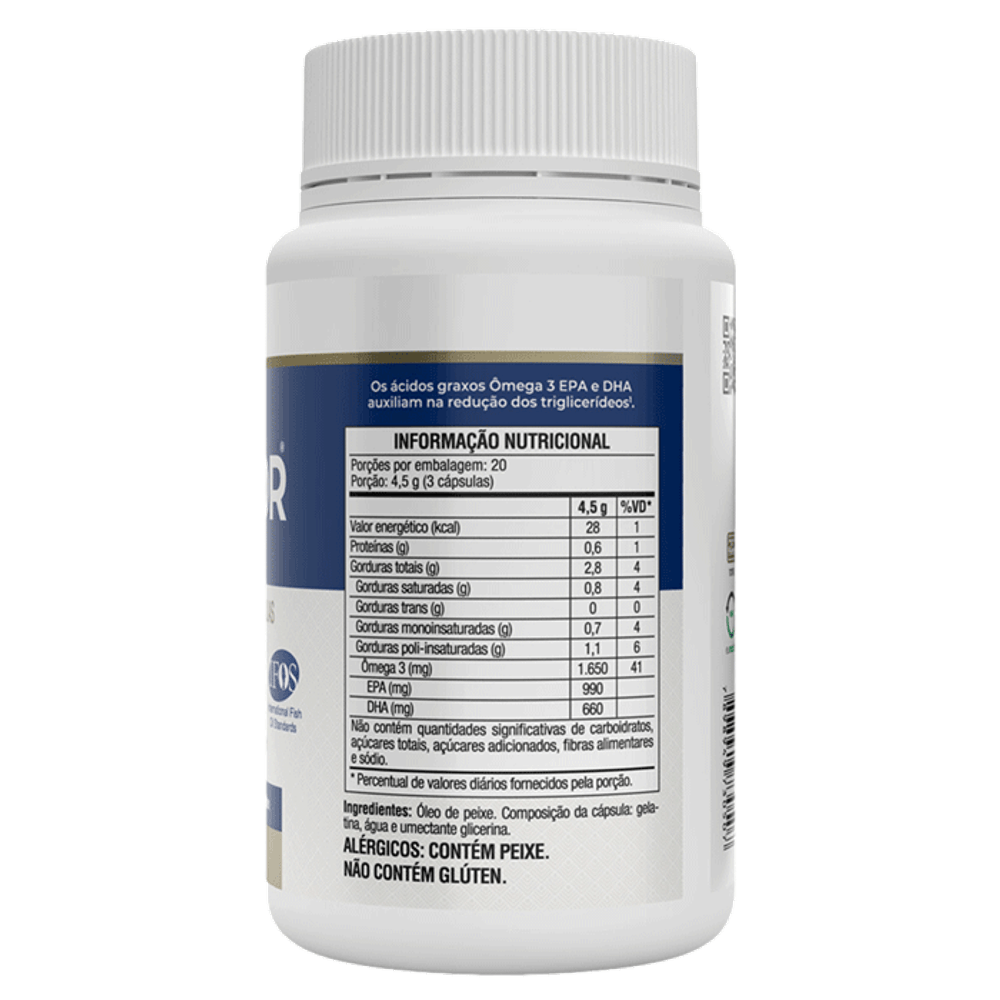 Ômega 3 Vitafor Omegafor Plus 60 Cápsulas - Drogarias Pacheco