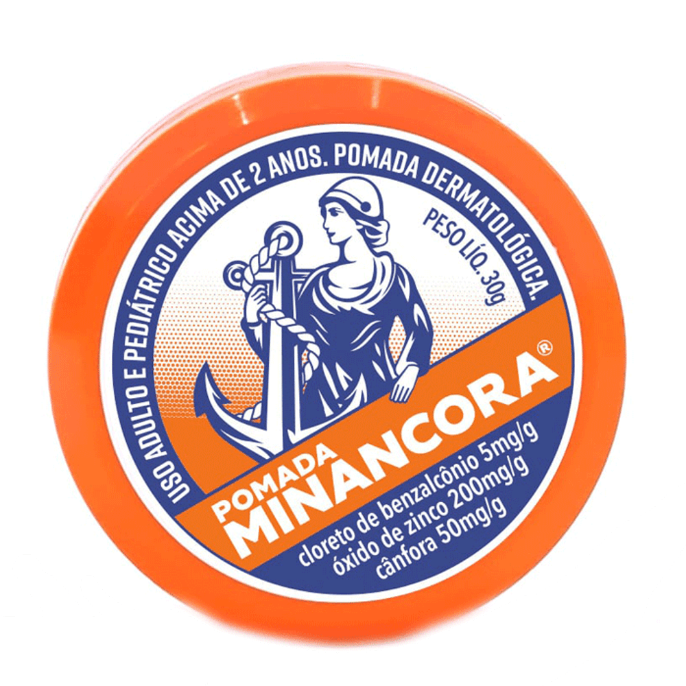 Minancora Pomada 30g - Drogarias Pacheco