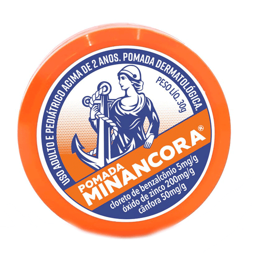 Minancora Pomada 30g - Drogarias Pacheco