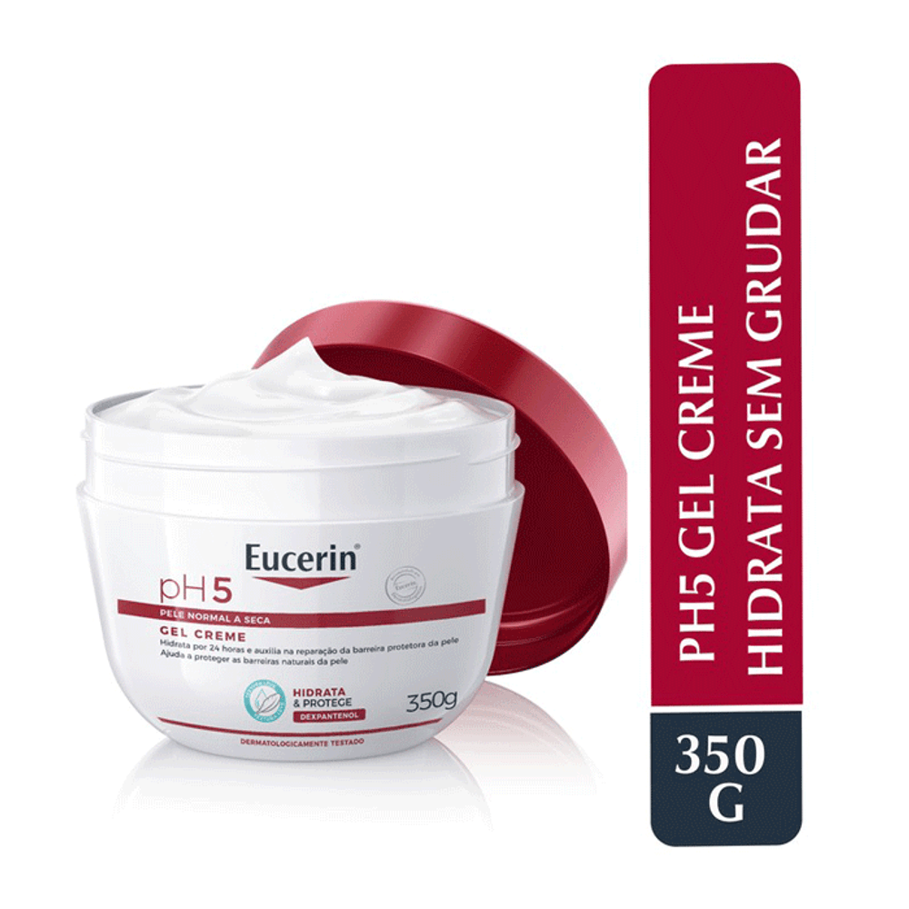 Gel Creme Hidratante Corporal Eucerin PH5 350ml - Drogarias Pacheco