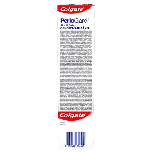 Kit Colgate PerioGard Enxaguante Bucal Zero Álcool 250ml + Pasta de ...