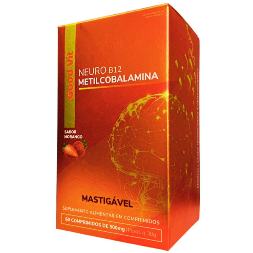 Neuro B12 Metilcobalamina C/60 Comprimidos - Good Vit - Drogarias Pacheco