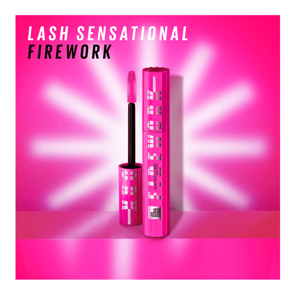 Máscara para Cílios Maybelline Lash Sensational Firework Preto 32,2g ...