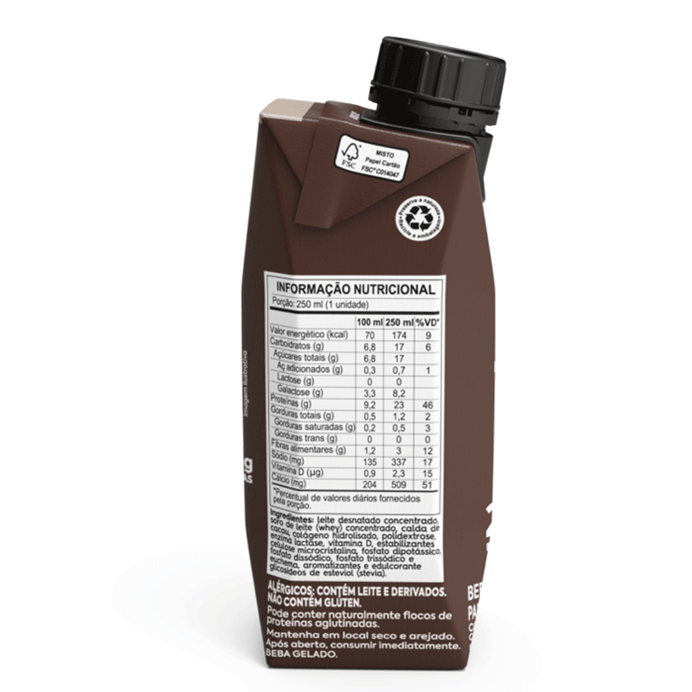 Bebida Proteica Emana Protein Sabor Cacau 250ml - Drogarias Pacheco