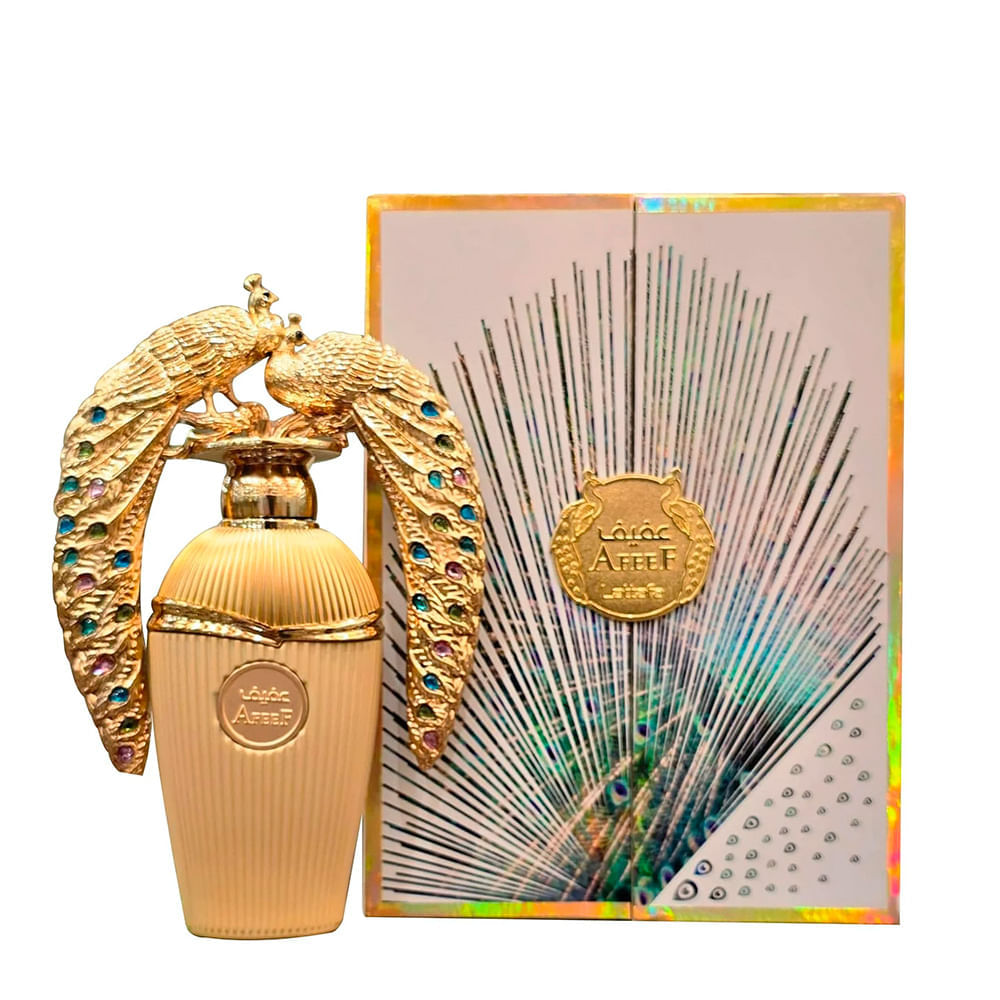 Lattafa Afeef Eau de Parfum - Perfume Unissex 100ml - Drogarias Pacheco