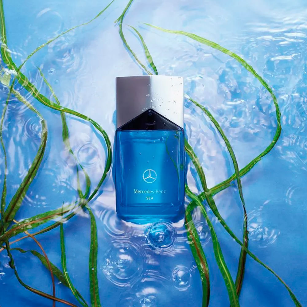 Mercedes Benz Sea Eau de Parfum - Perfume Masculino 100ml - Drogarias ...