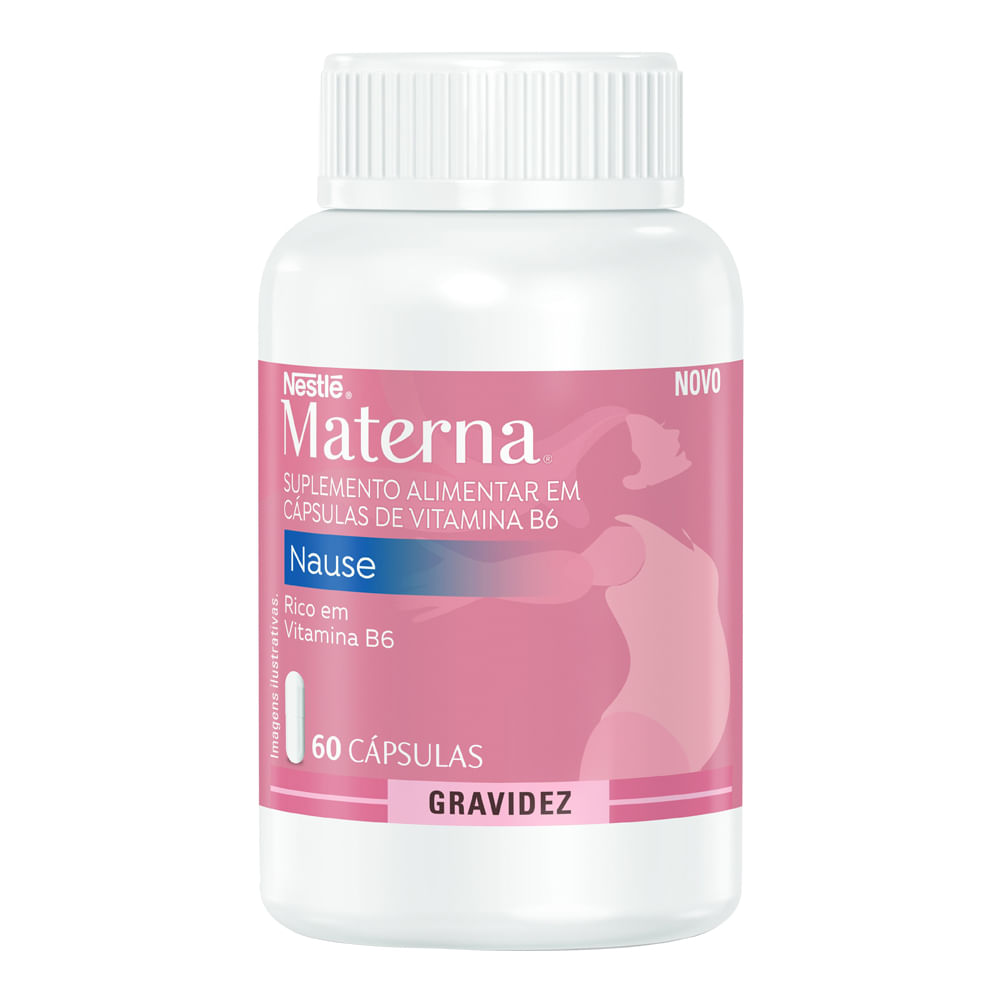 Suplemento Alimentar Materna® Nause 60 cápsulas - Drogarias Pacheco
