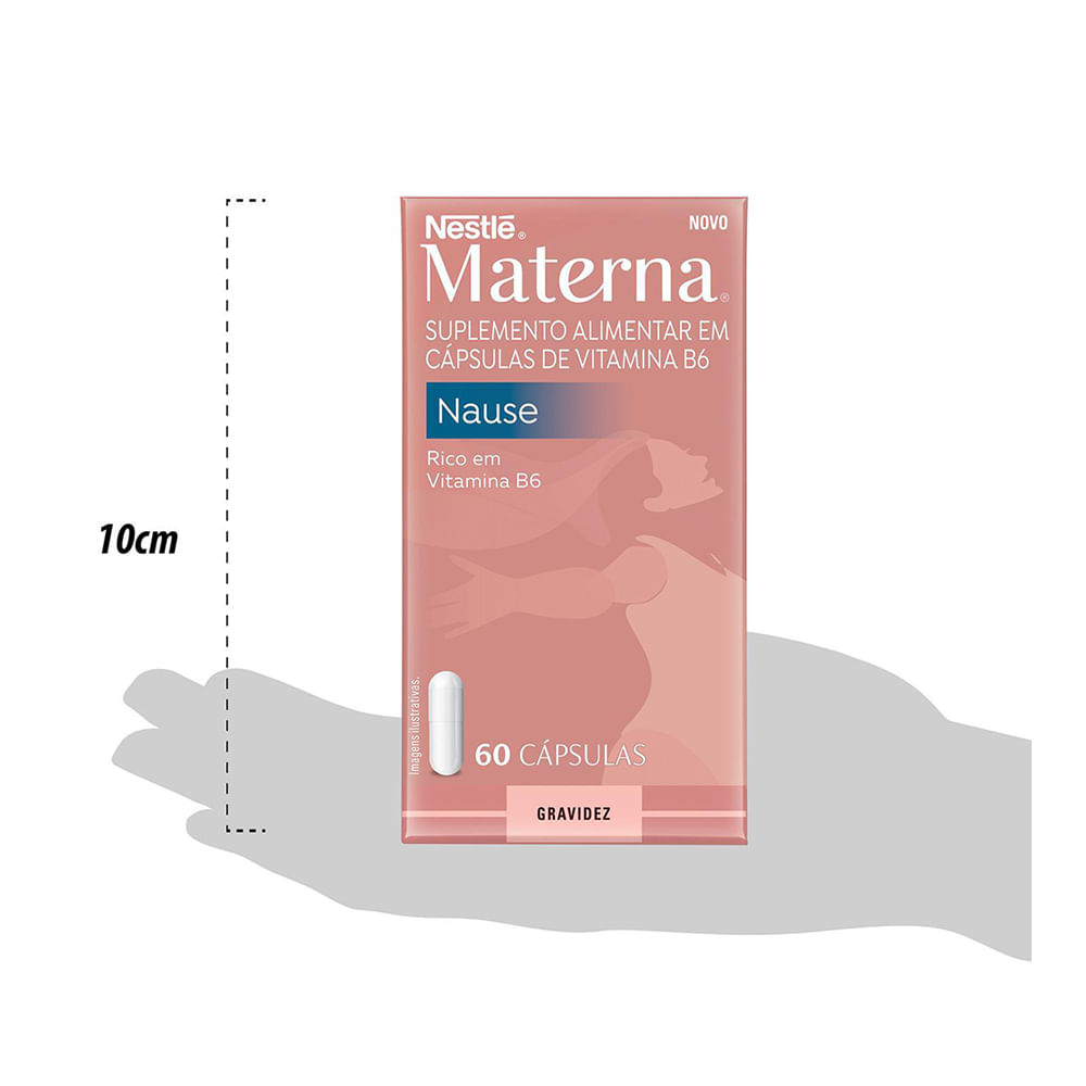 Suplemento Alimentar Materna® Nause 60 cápsulas - Drogarias Pacheco